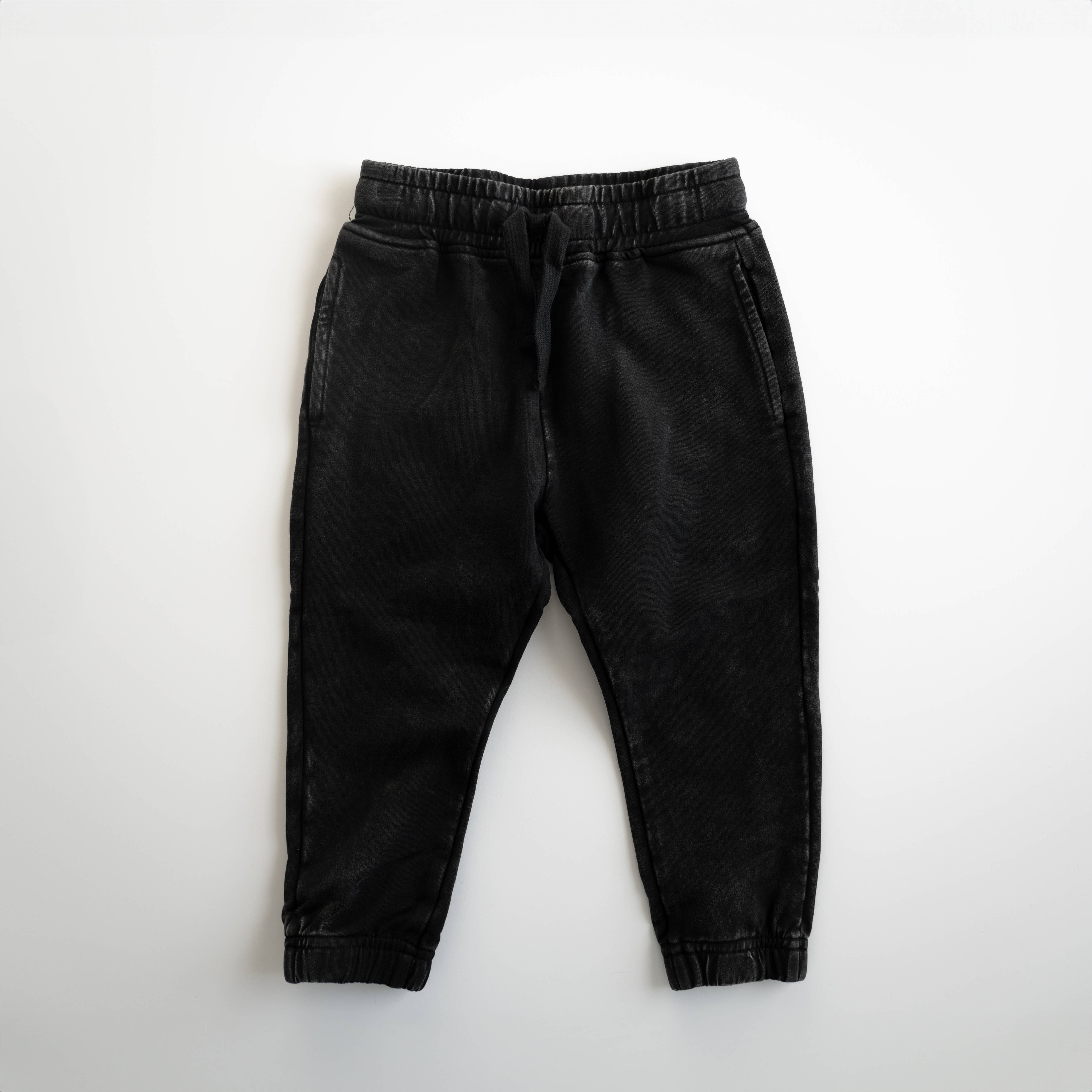 Black Acid Wash Joggers – Spendlove and Co.